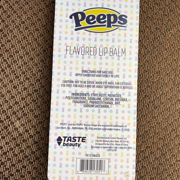 peeps | Makeup | Nwt Peeps Flavored Lip Balm 8count Set | Poshmark